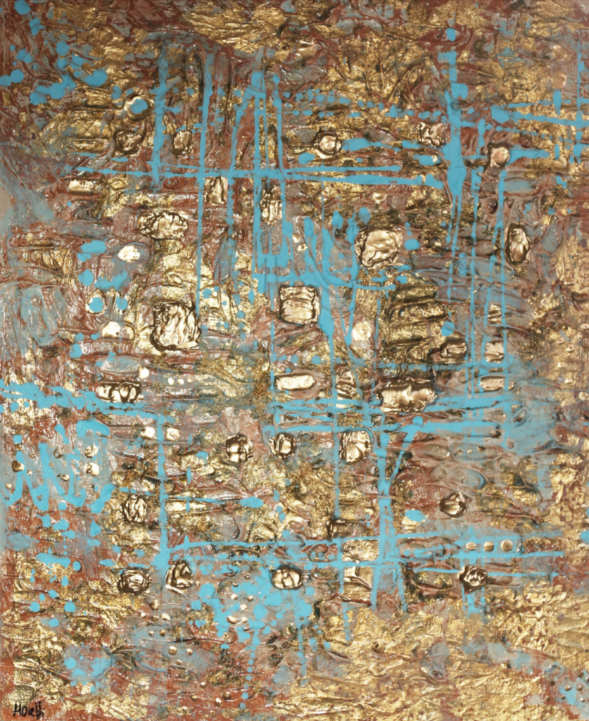 Gold & aquamarin - UVG